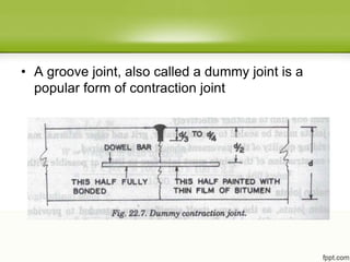 Joints in cc pavements | PPT