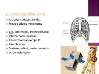 Joints anatomy and physiology | PPTX