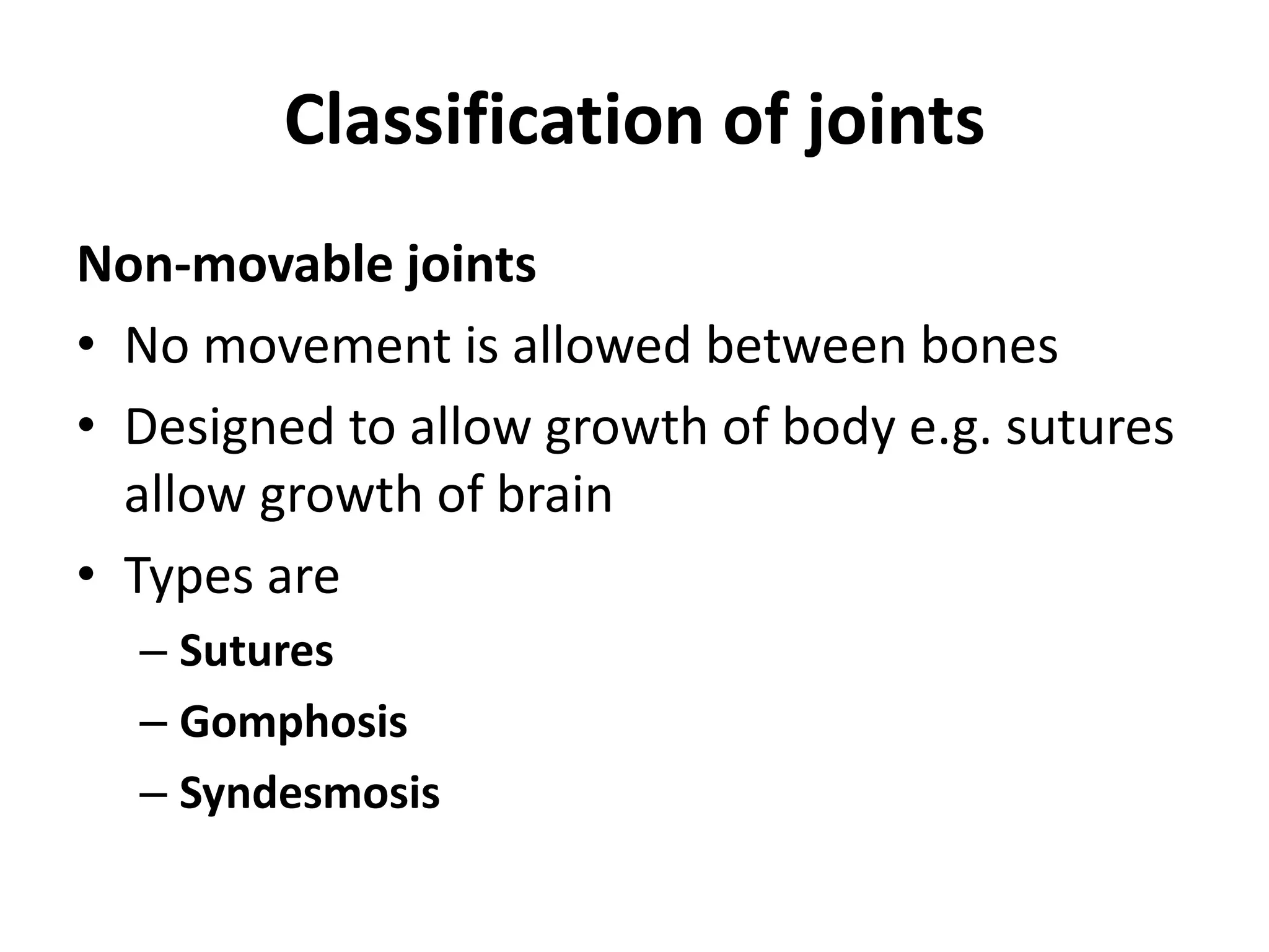 Joints and movements | PPTX