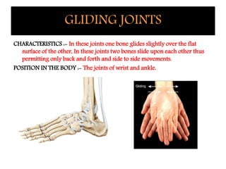 Gliding Joint Diagram