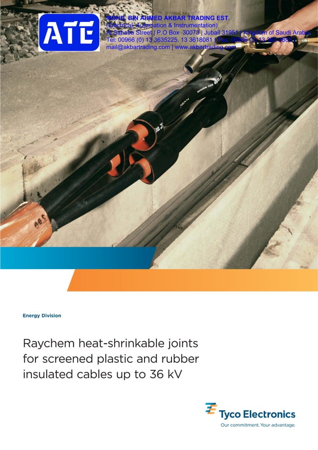 Raychem Saudi Arabia Ltd|AKBAR TRADING EST. SAUDI ARABIA| Lv joints ...
