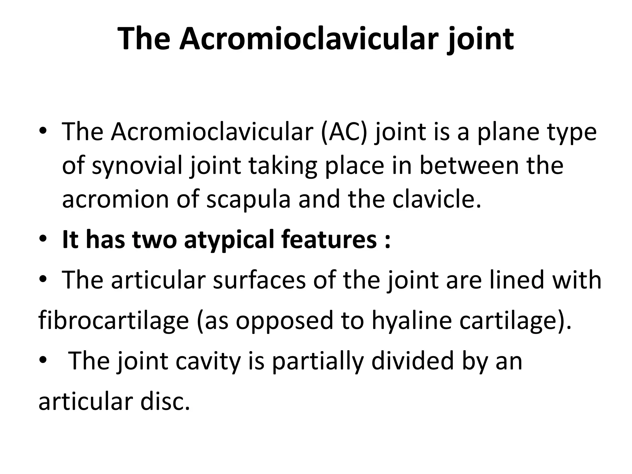 Joints of upper limb | PPT