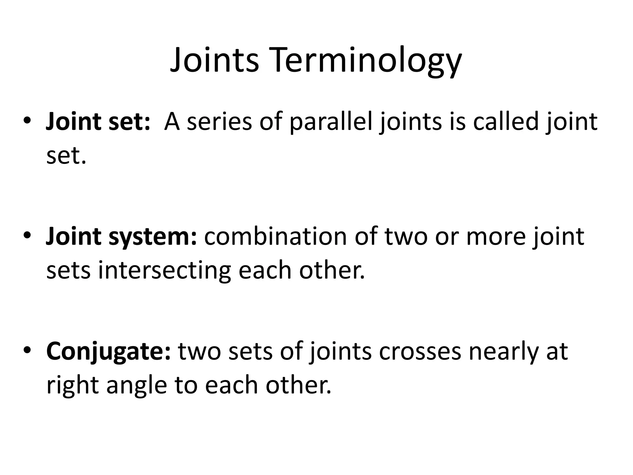 Joints, parts, varieties and clssification | PPTX