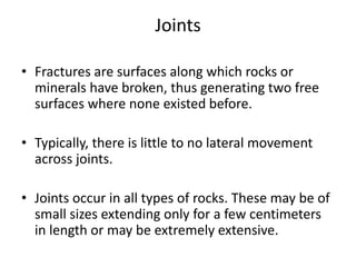 Joints, parts, varieties and clssification | PPT