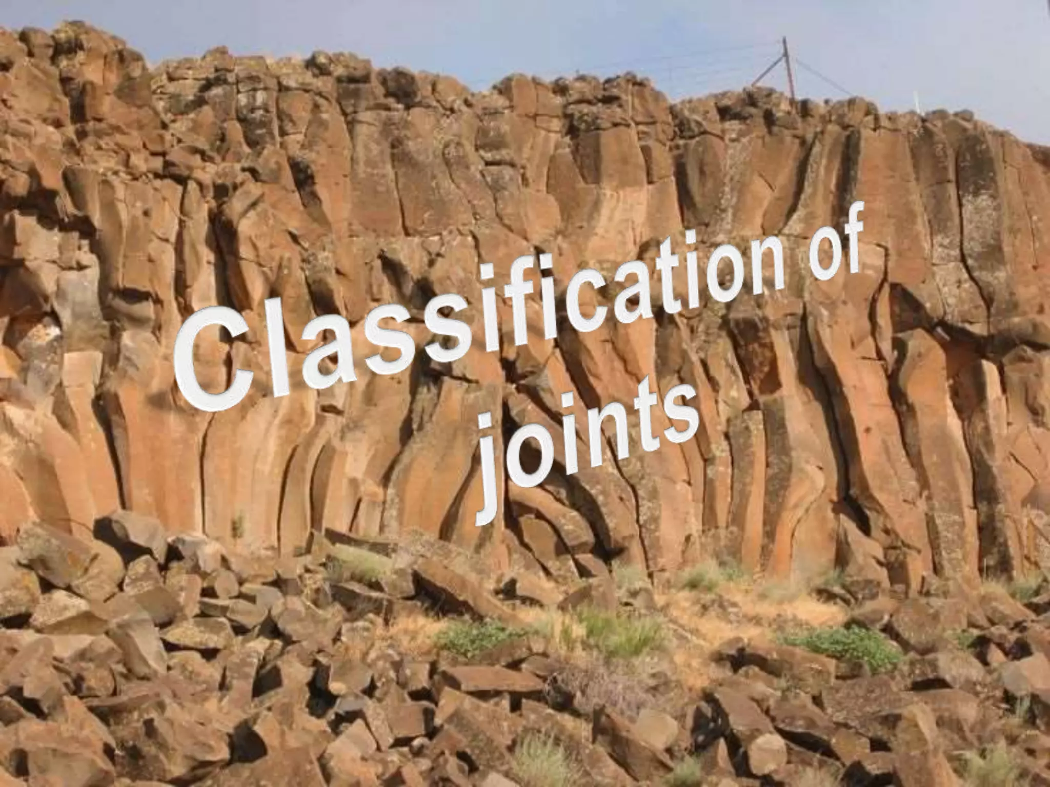 JOINTS - GEOLOGY | PPTX | Geology | Science