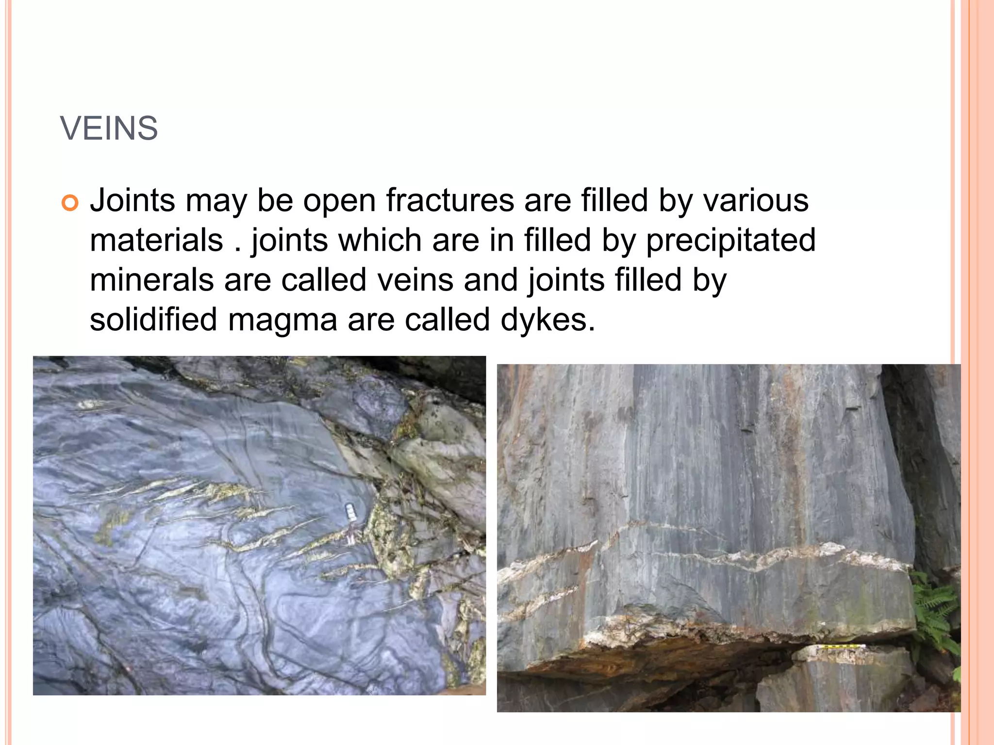 JOINTS - GEOLOGY | PPTX