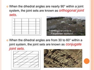 JOINTS - GEOLOGY | PPTX