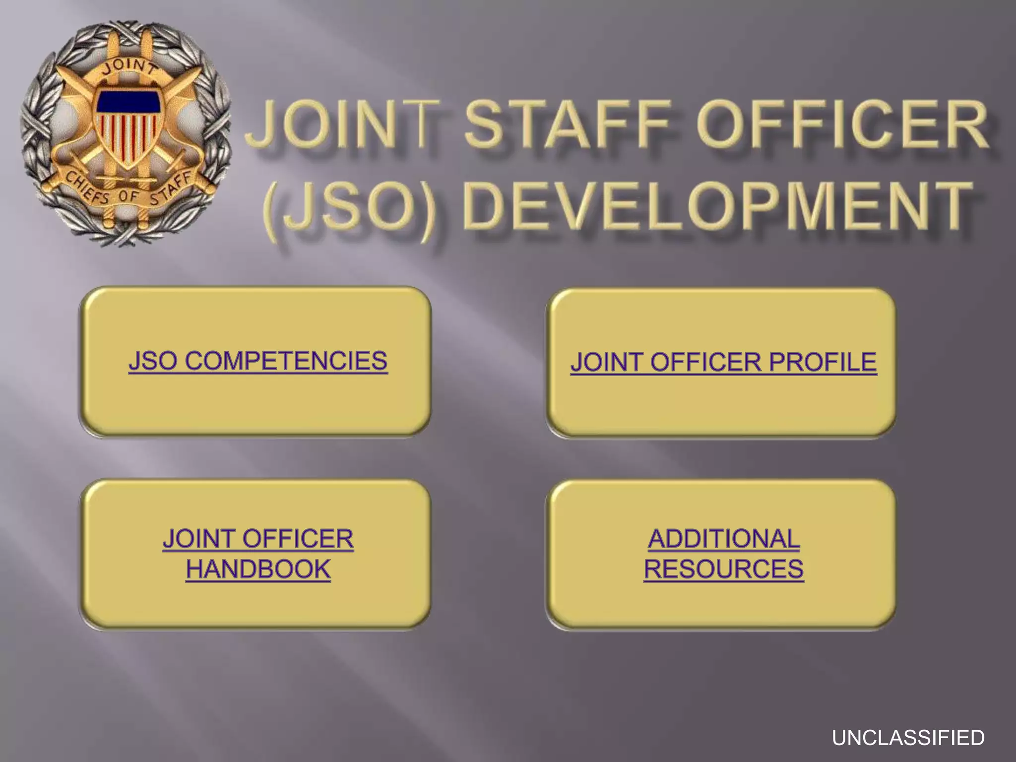 Jointstaffofficer(jso)development working latest ppt_09_18-10 | PPT