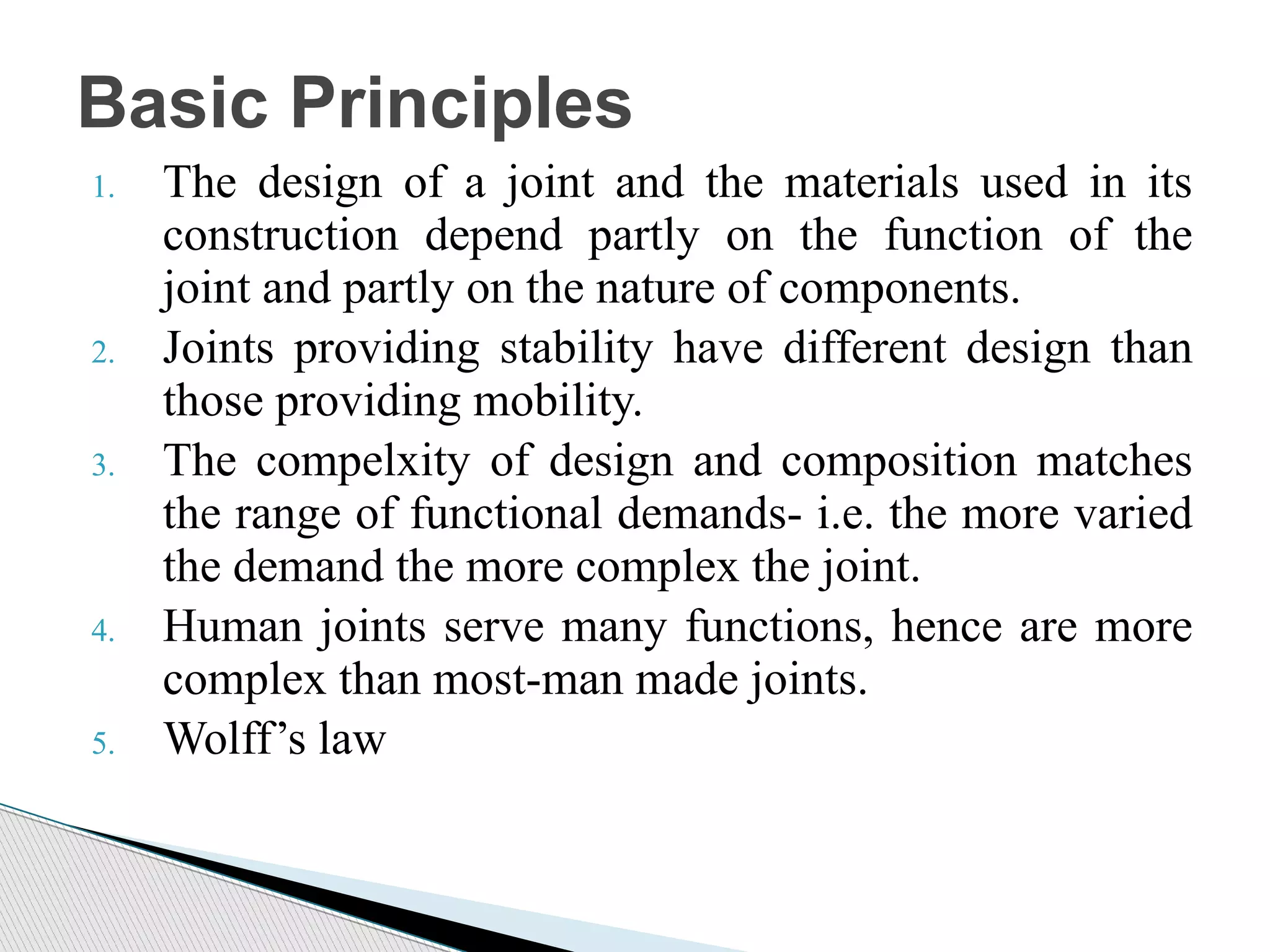 Joint structures and function | PDF