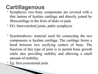 Joint structures and function | PDF