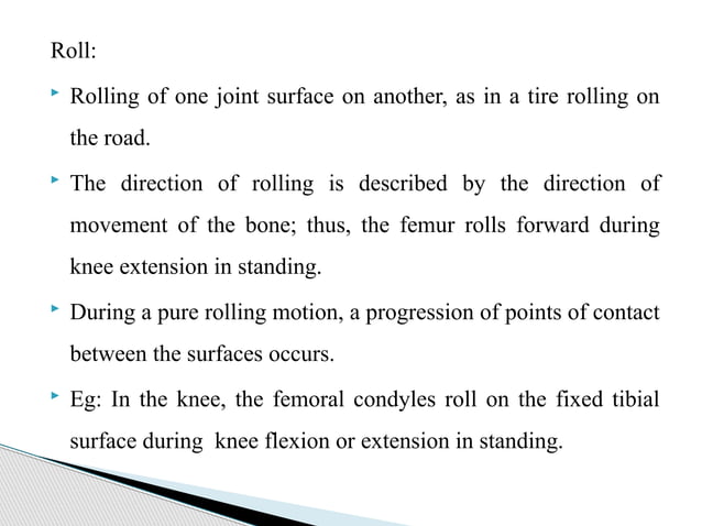 Joint structures and function | PDF