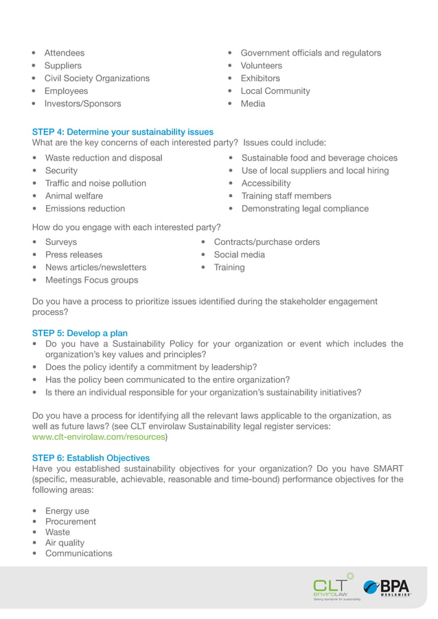 Introductory guide to the ISO 20121 Event Sustainability Management ...