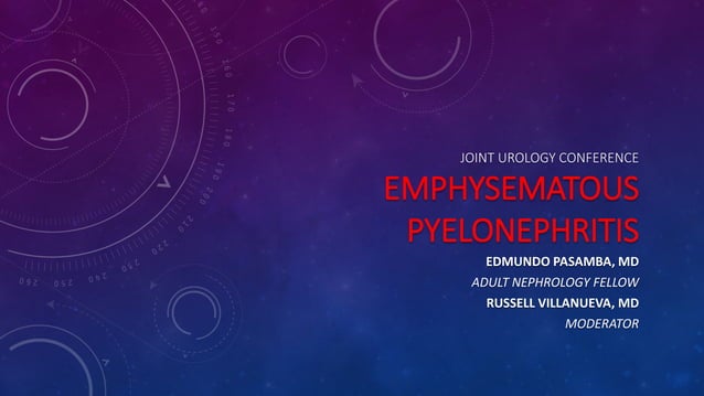 Joint urology emphysematous pyelonephritis | PPT