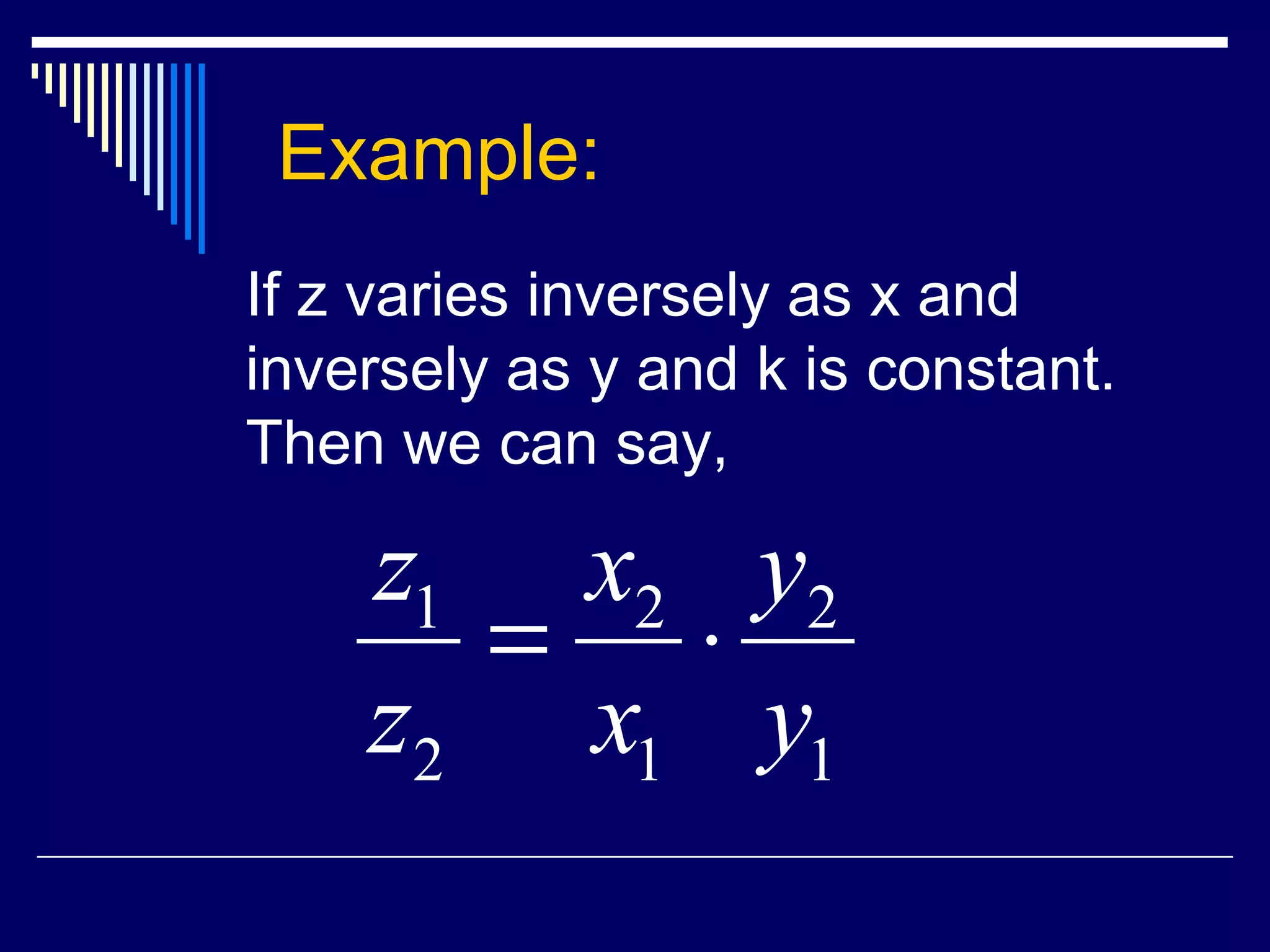Joint variation | PPT