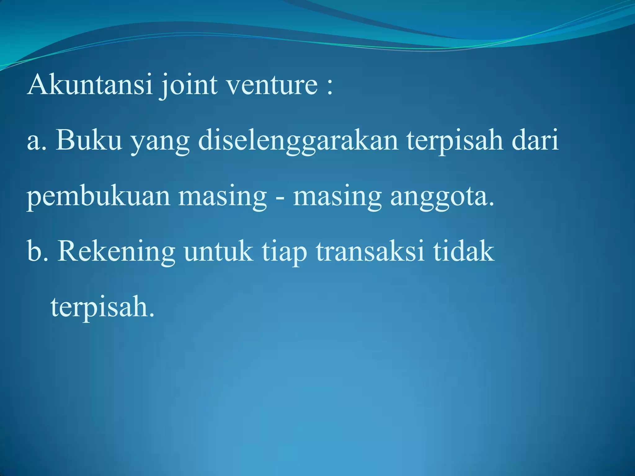Joint venture | PPTX