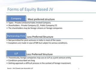 Joint Venture & Strategic Alliance- hu consultancy | PPTX