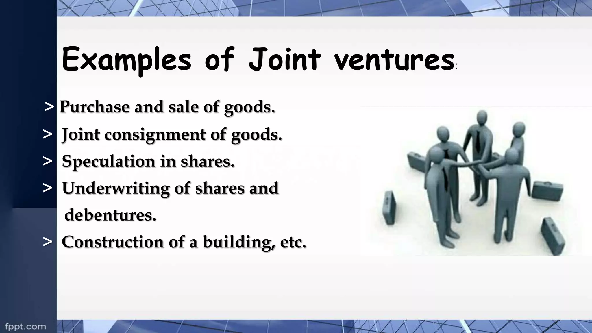 Joint venture | PPTX