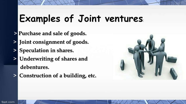 Joint venture | PPTX | Business | Business and Finance