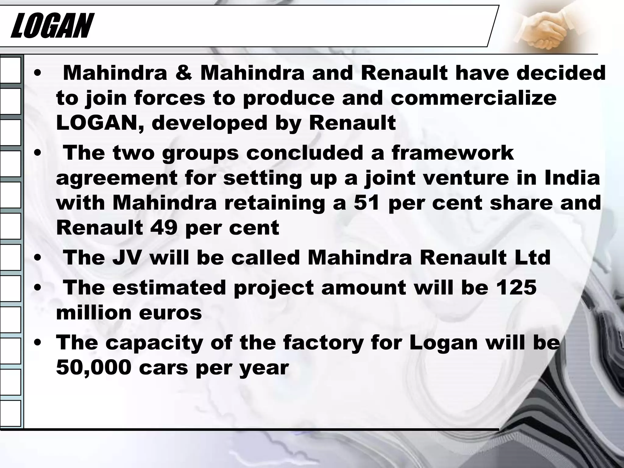 Joint venture - Case study | PPTX