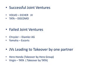 Jointventure myppt-160702085244 | PDF