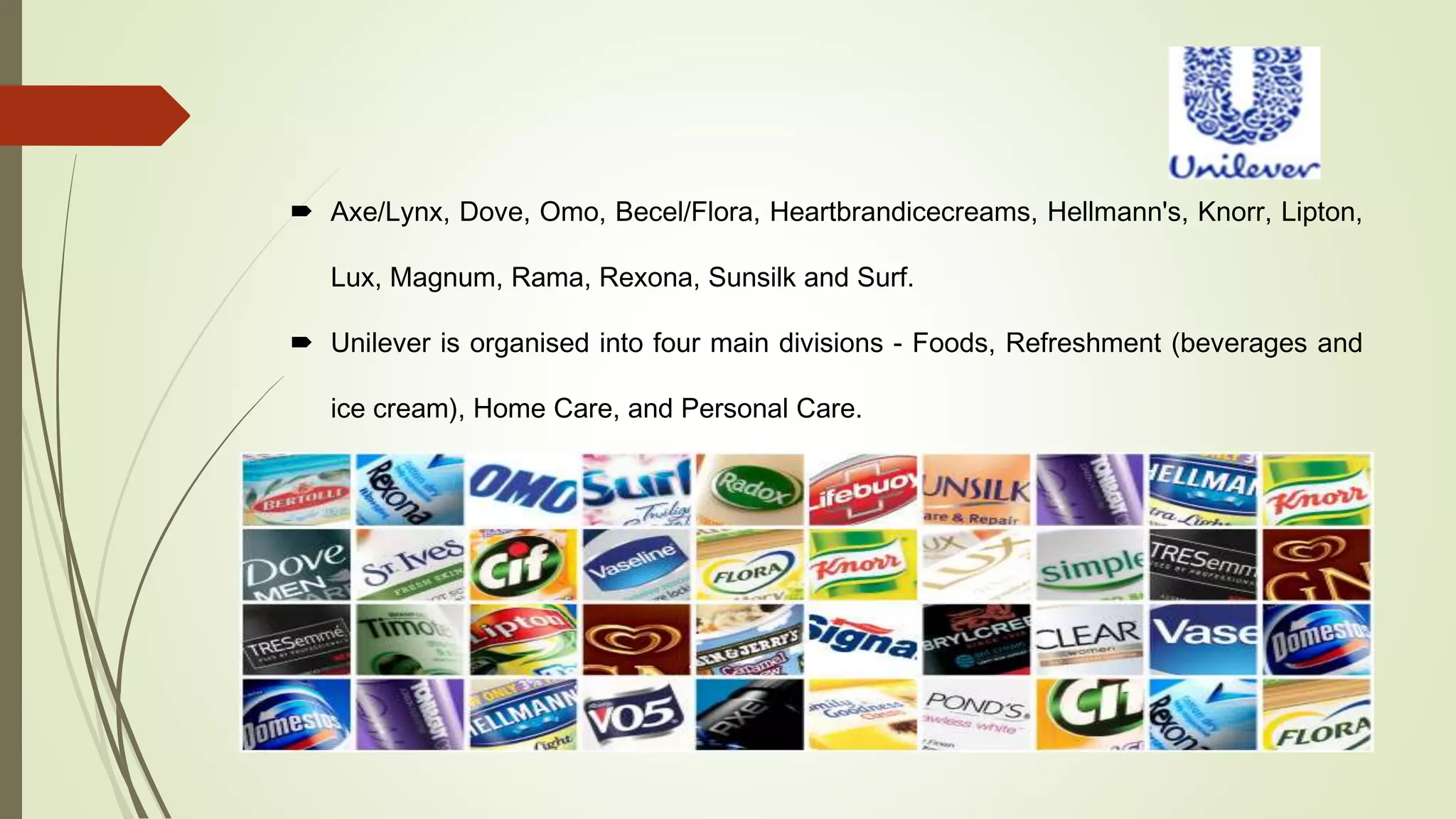 Joint venture between unilever and pepsico | PPTX
