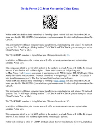 Joint Venture Failures | PDF