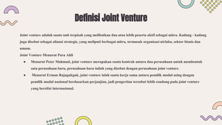 Joint Venture_Kelompok 6.pptx