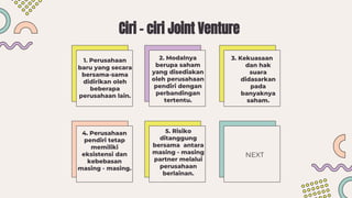 Joint Venture_Kelompok 6.pptx