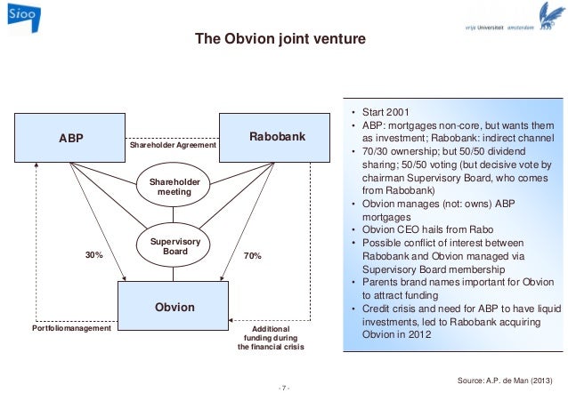 Joint venture governance