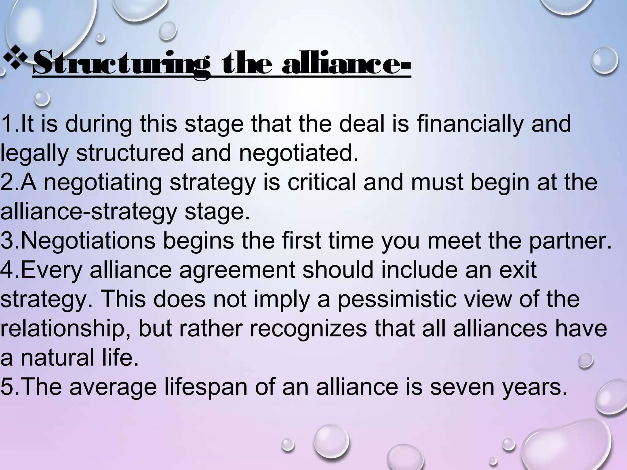 Joint venture & strategic alliance | PPT