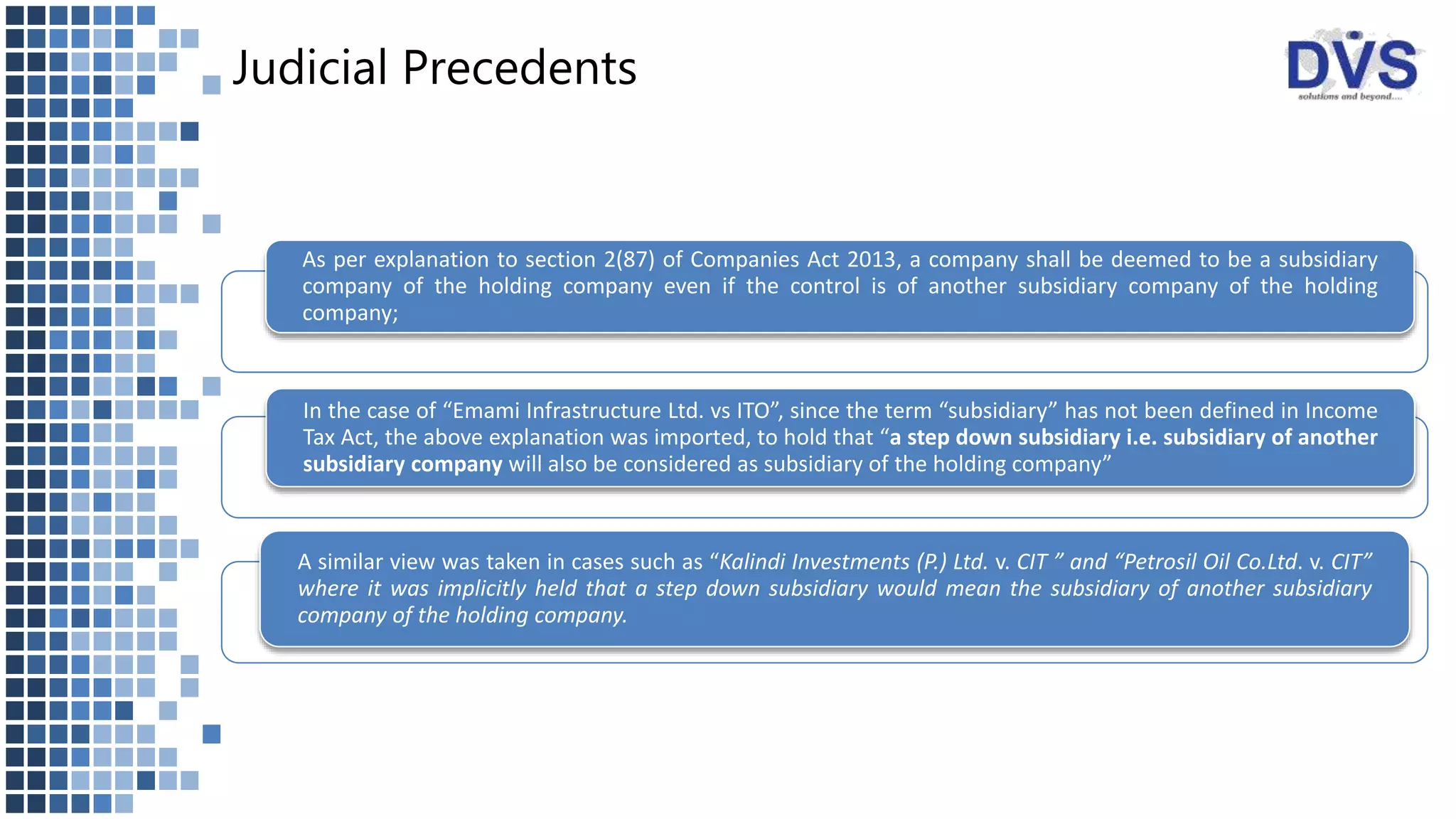 FEMA Regulations for Incorporation of WOS/JV/ Step-down Subsidiary ...