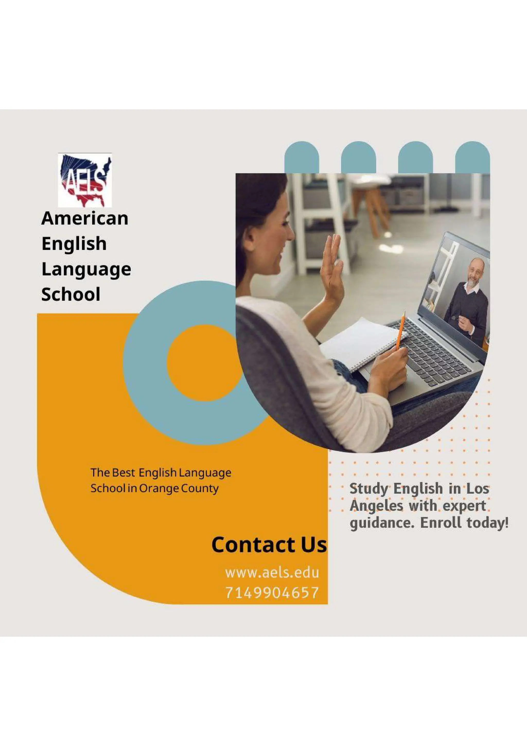 American English Language School In Los Angeles | PDF