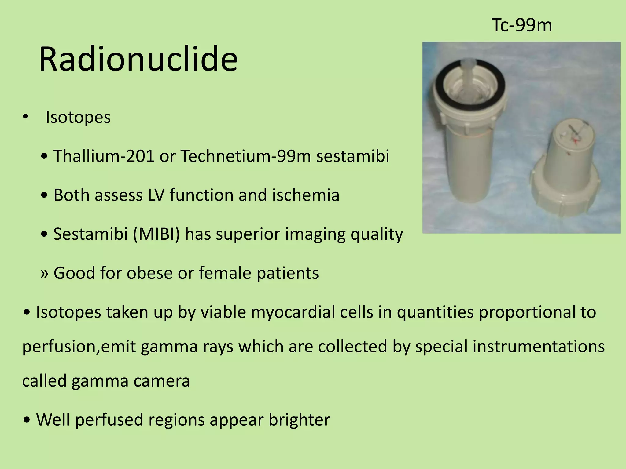 Nuclear imaging in cardiology | PPTX