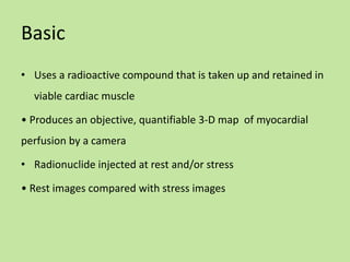 Nuclear imaging in cardiology | PPTX