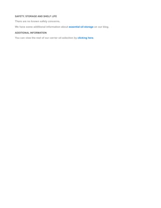 Jojoba oil | PDF