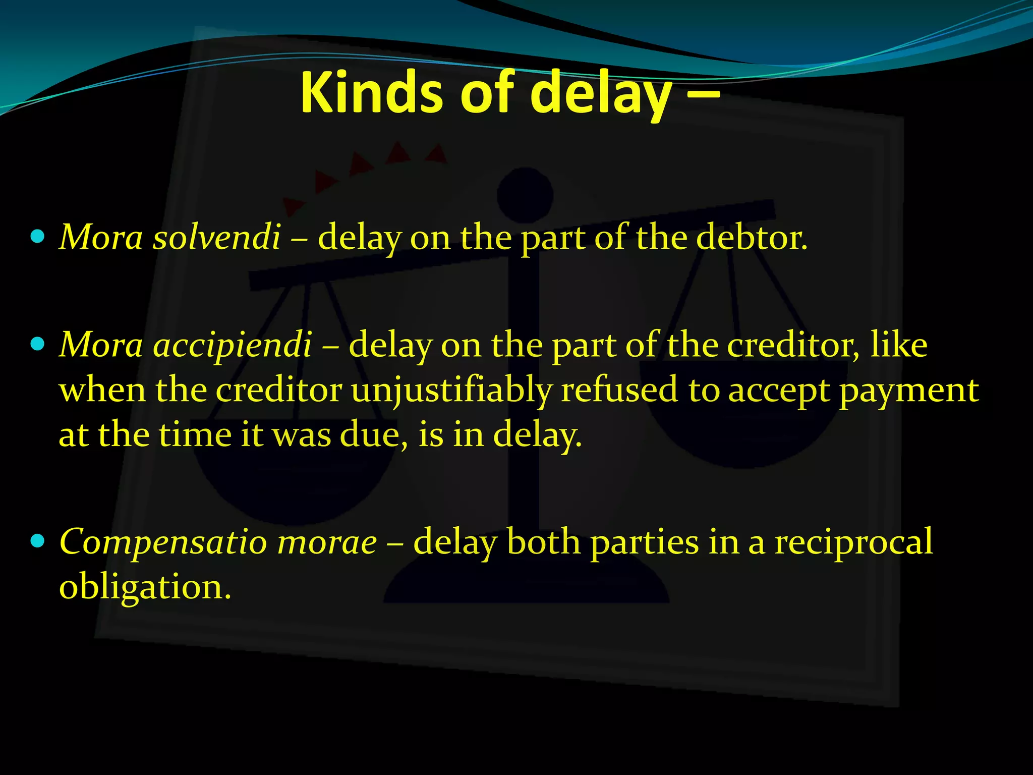 Jojo obligation and contracts ppt. | PPTX