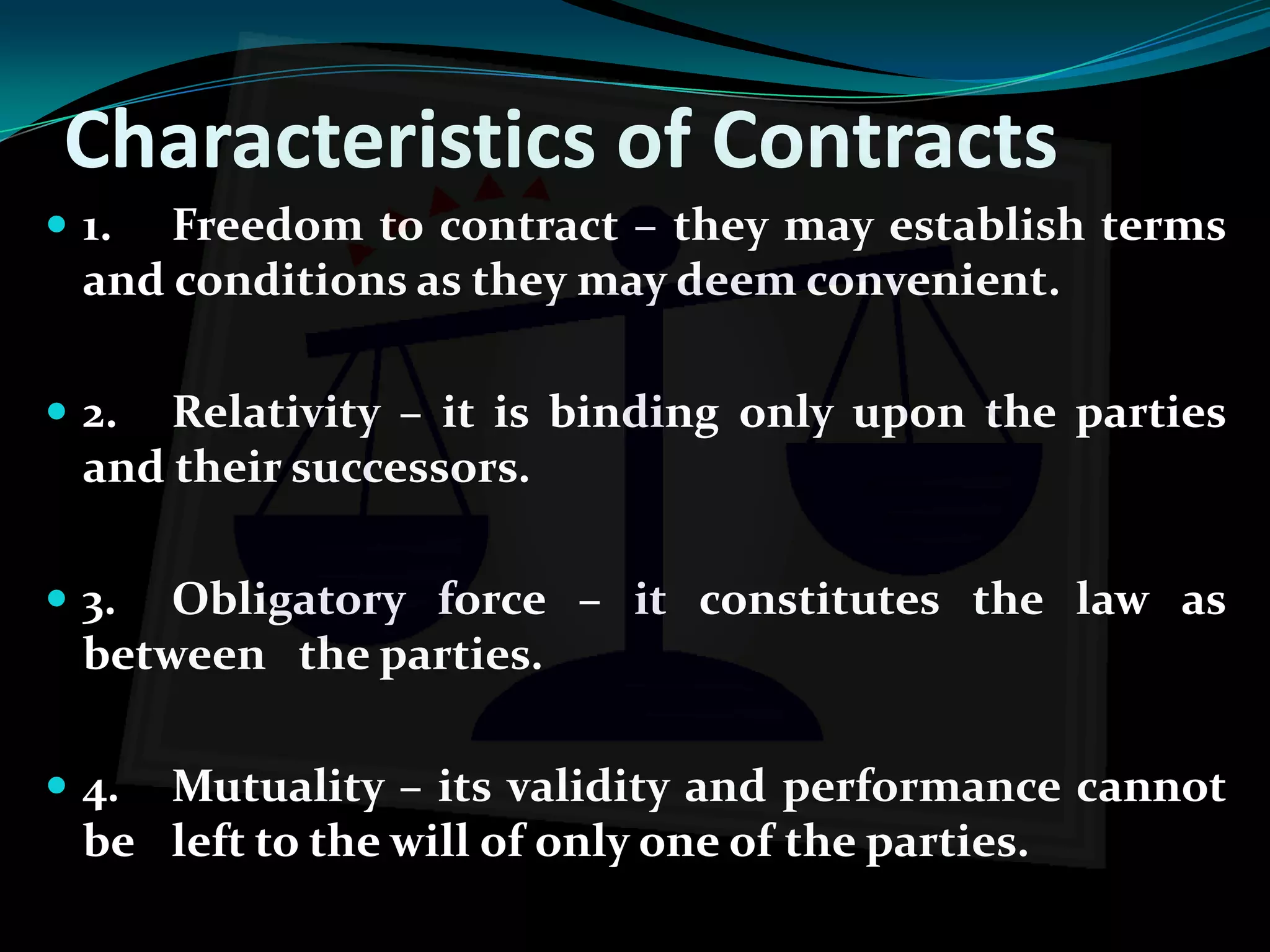 Jojo obligation and contracts ppt. | PPTX