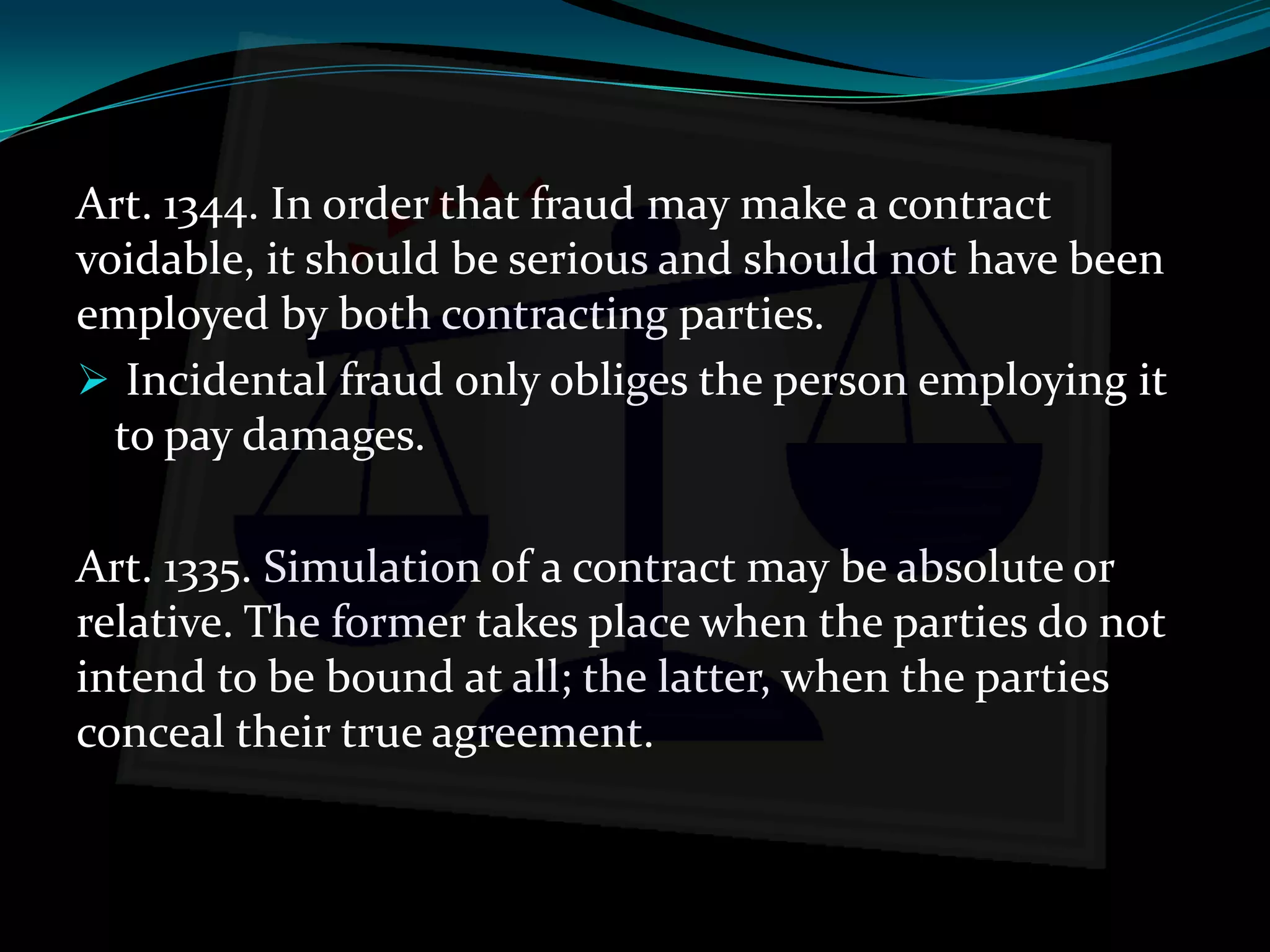Jojo obligation and contracts ppt. | PPTX