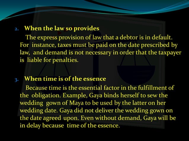 Jojo obligation and contracts ppt. | PPTX