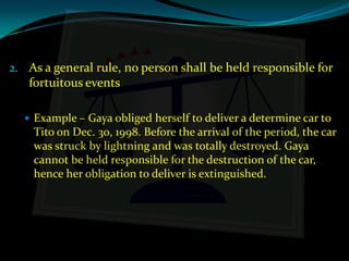 Jojo obligation and contracts ppt. | PPTX