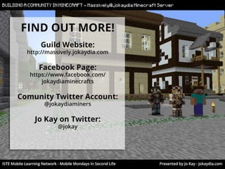 Building Community in Minecraft - Massively@jokaydia.com