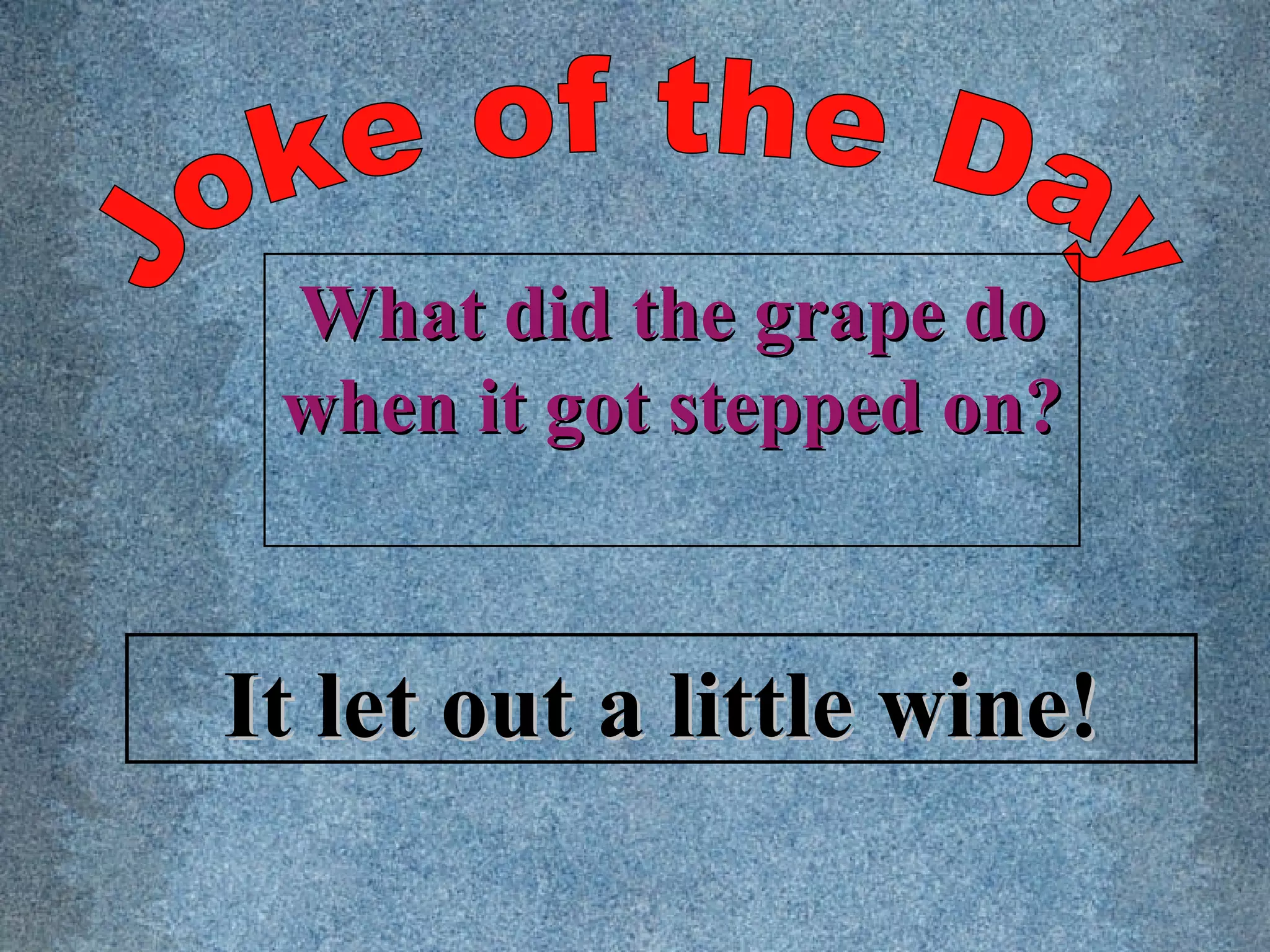 Joke Of The Day | PPT