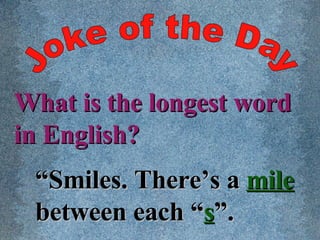 Joke Of The Day | PPT