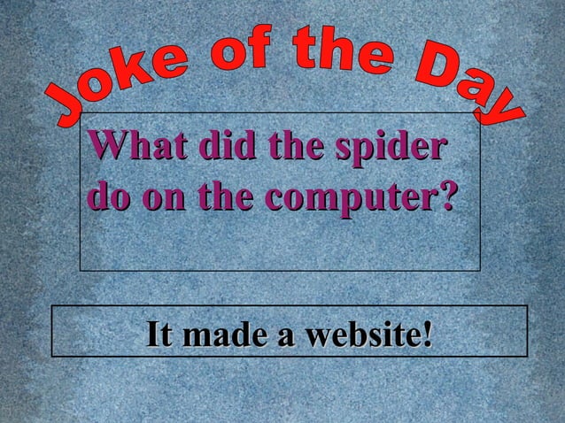 Joke Of The Day | PPT
