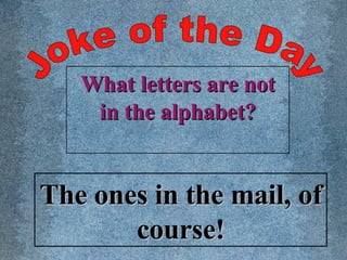 Joke Of The Day | PPT