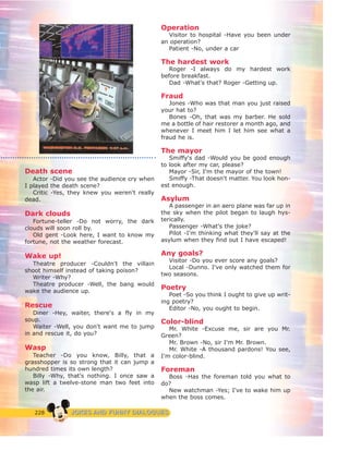 Joke and funny dialogues | PDF