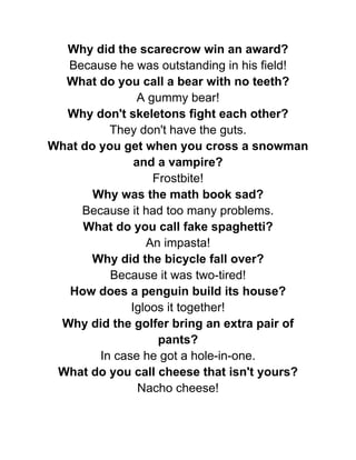 Roaring Laughter: Jungle Jokes for Children | PDF