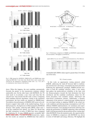 Joker a novel opportunistic routing protocol | PDF