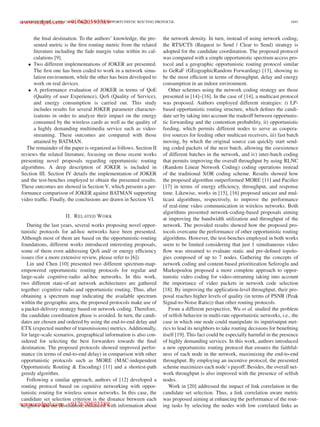 Joker a novel opportunistic routing protocol | PDF