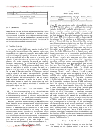 Joker a novel opportunistic routing protocol | PDF